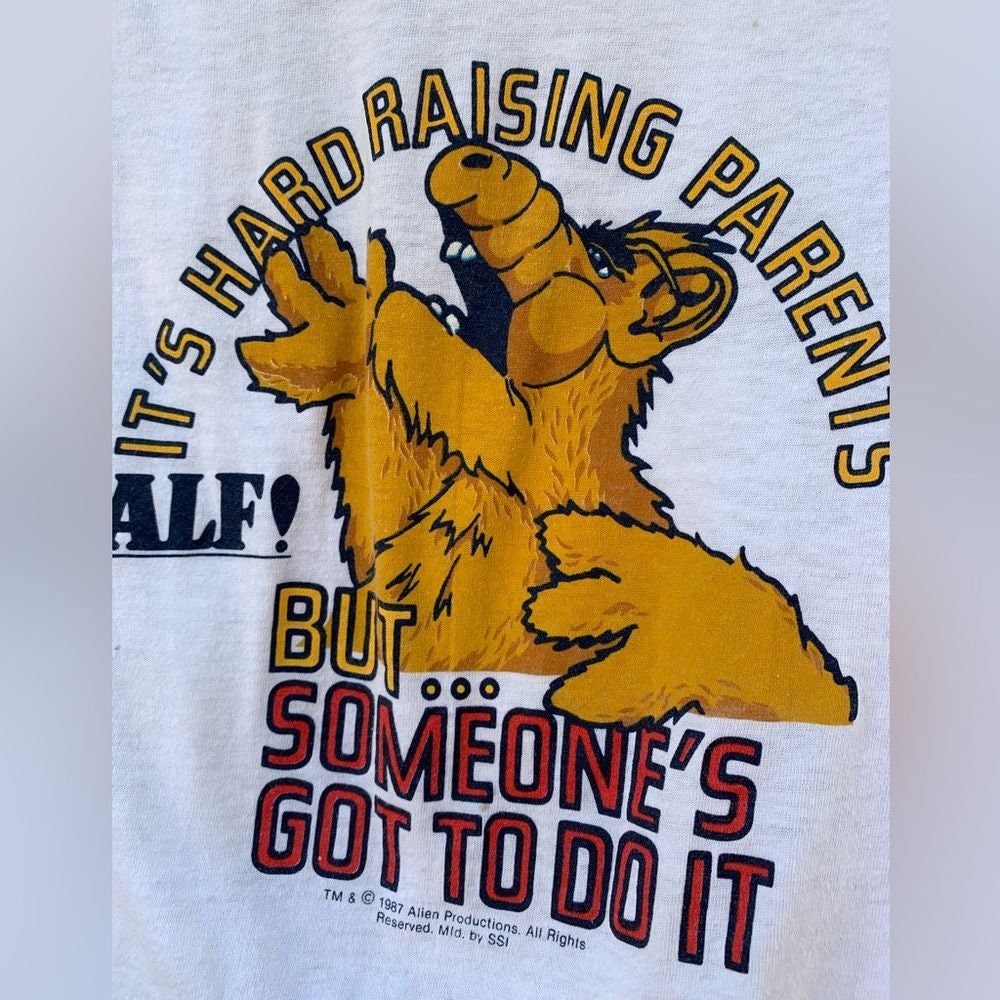Vintage 1987 Alf Its Hard Raisin Parents but Someone Got to Do - Etsy