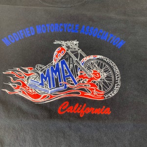 Vintage 2001 Modified Motorcycle Association California Long Sleeves ...