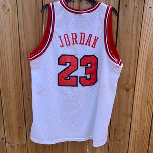 Vintage 90s Nike Chicago Bulls Michael Jordan Number 23 Jersey Size XXL ...