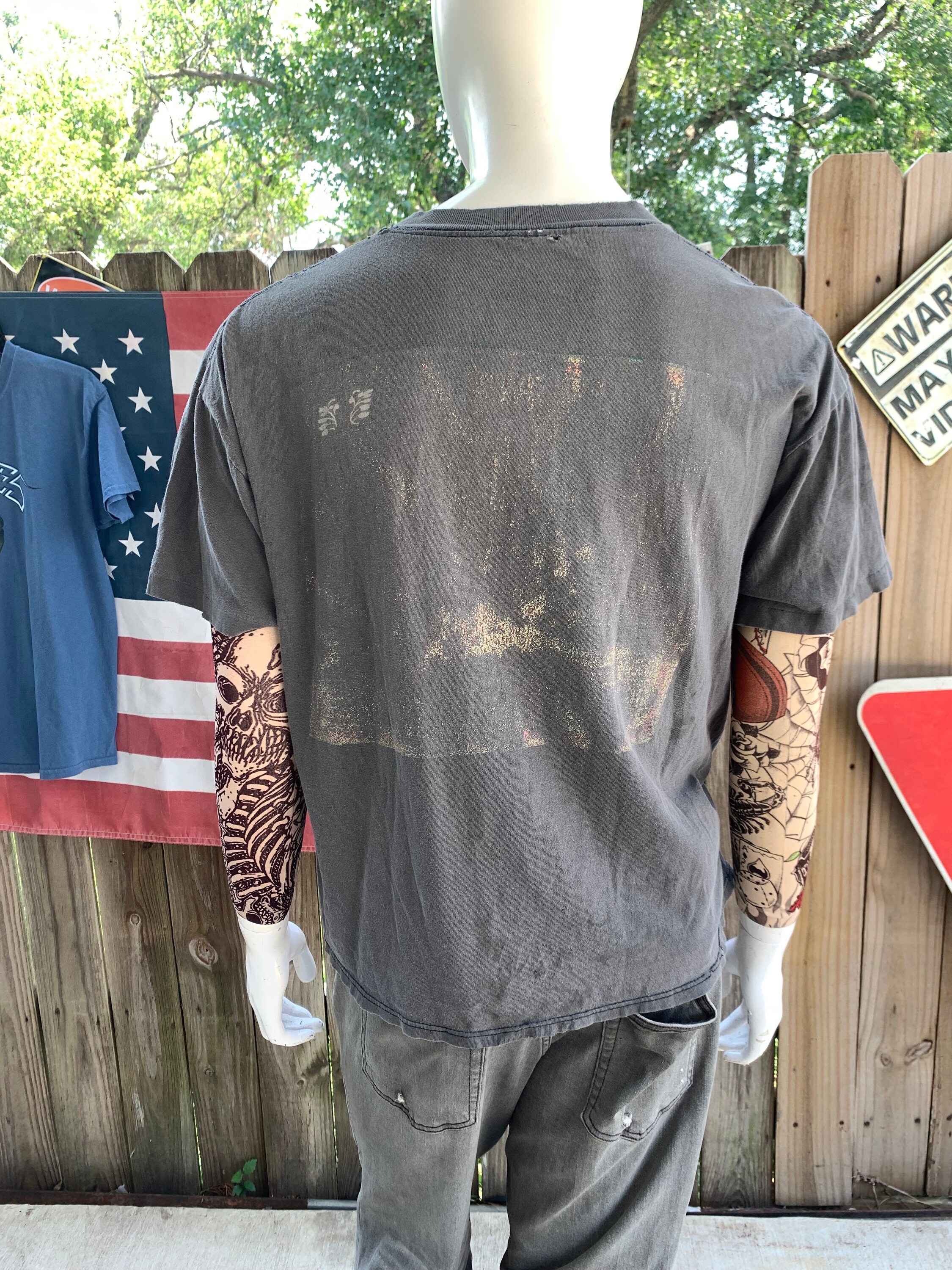 Vintage 90s Rush Counterparts 1993 Band Distressed T Shirt Vintage 90s Rush Counterparts 1993 Band Distressed T Shirt