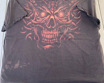 Liquid Blue Skull | Etsy