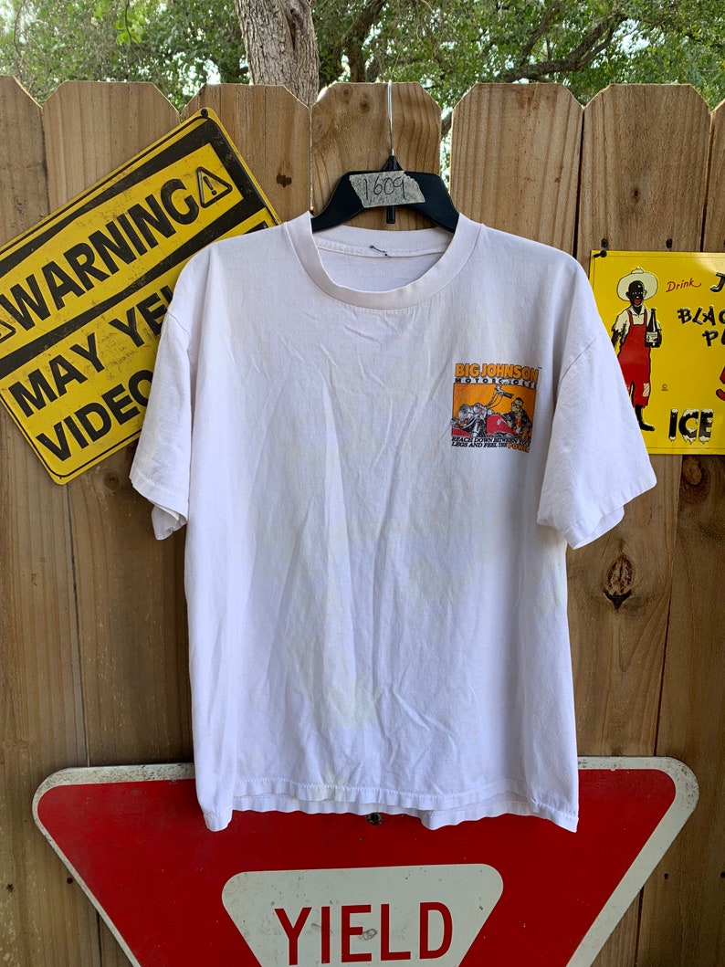 Vintage 90s E. Normus Johnson, Big Johnson Motorcycle Comic Art ...