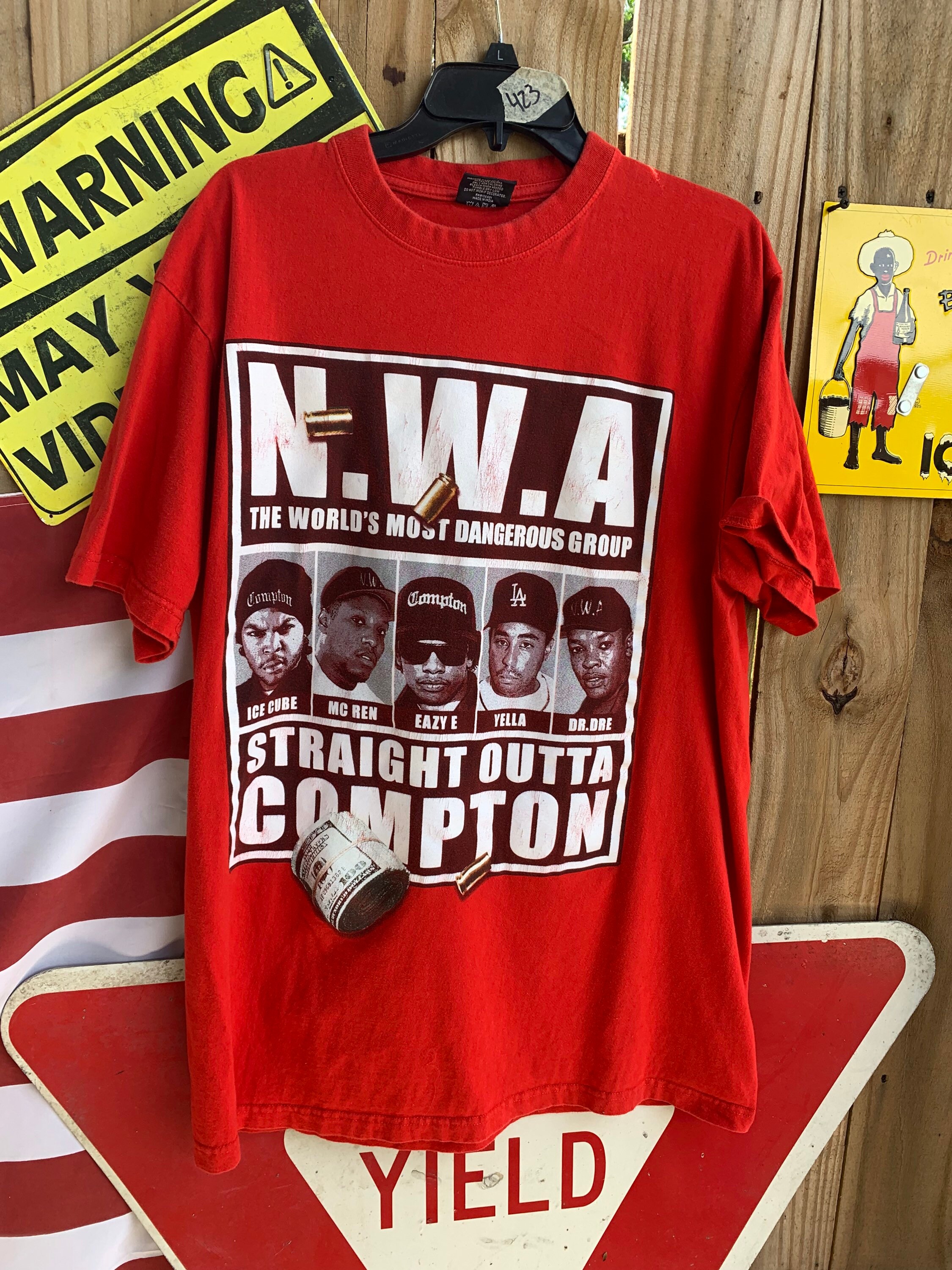 Vintage NWA World's Most Dangerous Group 2006 Rap Tee Vintage NWA World's Most Dangerous Group 2006 Rap Tee