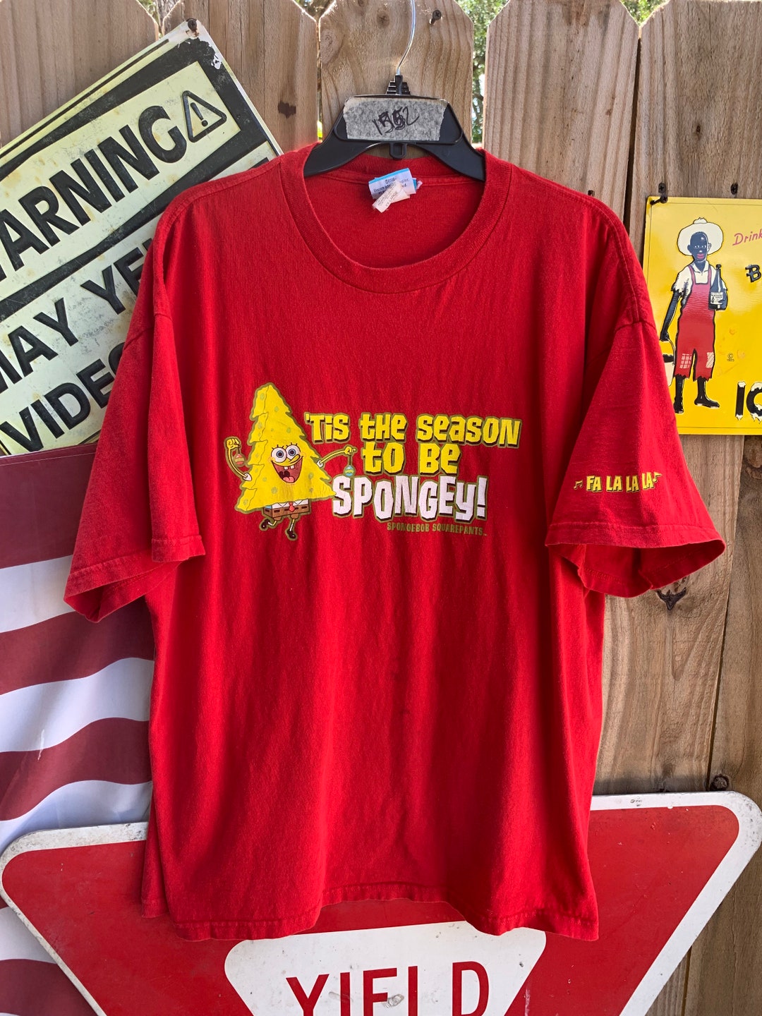 Vintage 2002 Spongebob Squarepants Nickelodeon T-shirt Size XXL by ...