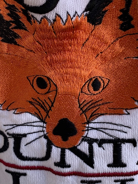 Vintage 80s Ted Fox Country Club Embroidered Sweatshi… - Gem