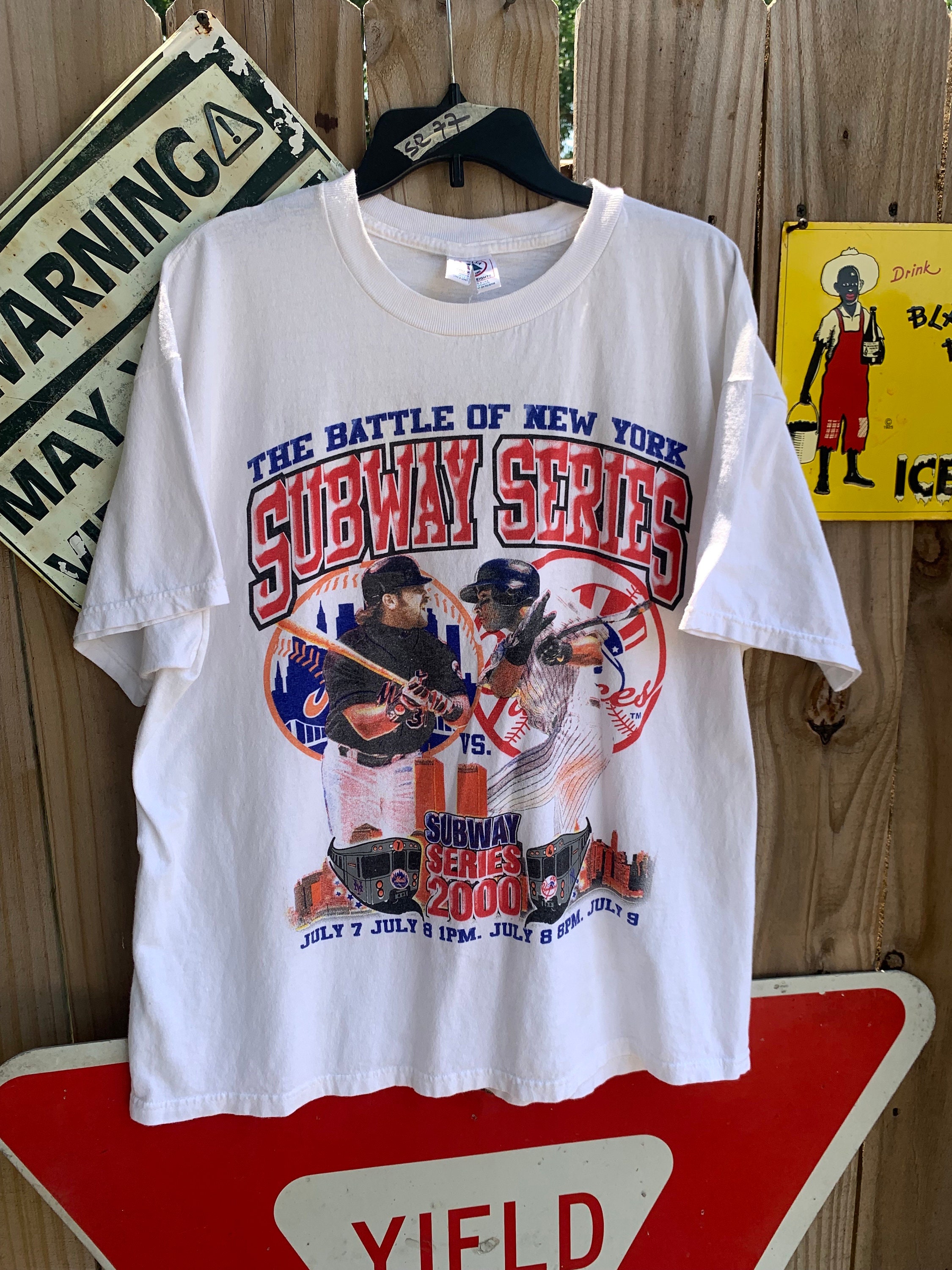 Vintage 2000 Subway Series New York Mets Vs New York Yankees the Battle ...