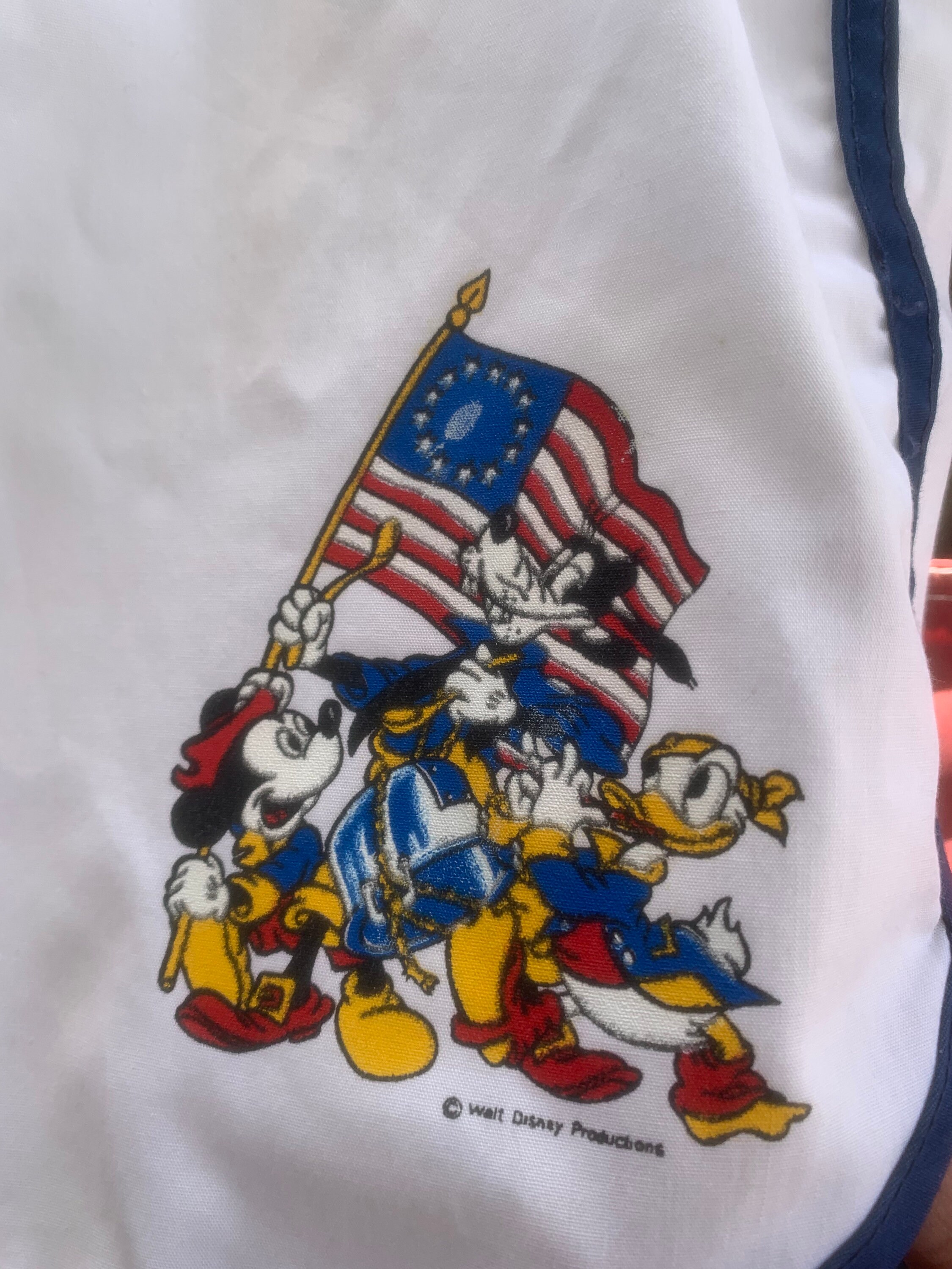 Vintage Mickey Mouse Betsy Ross Flag Shorts - Size L - Etsy