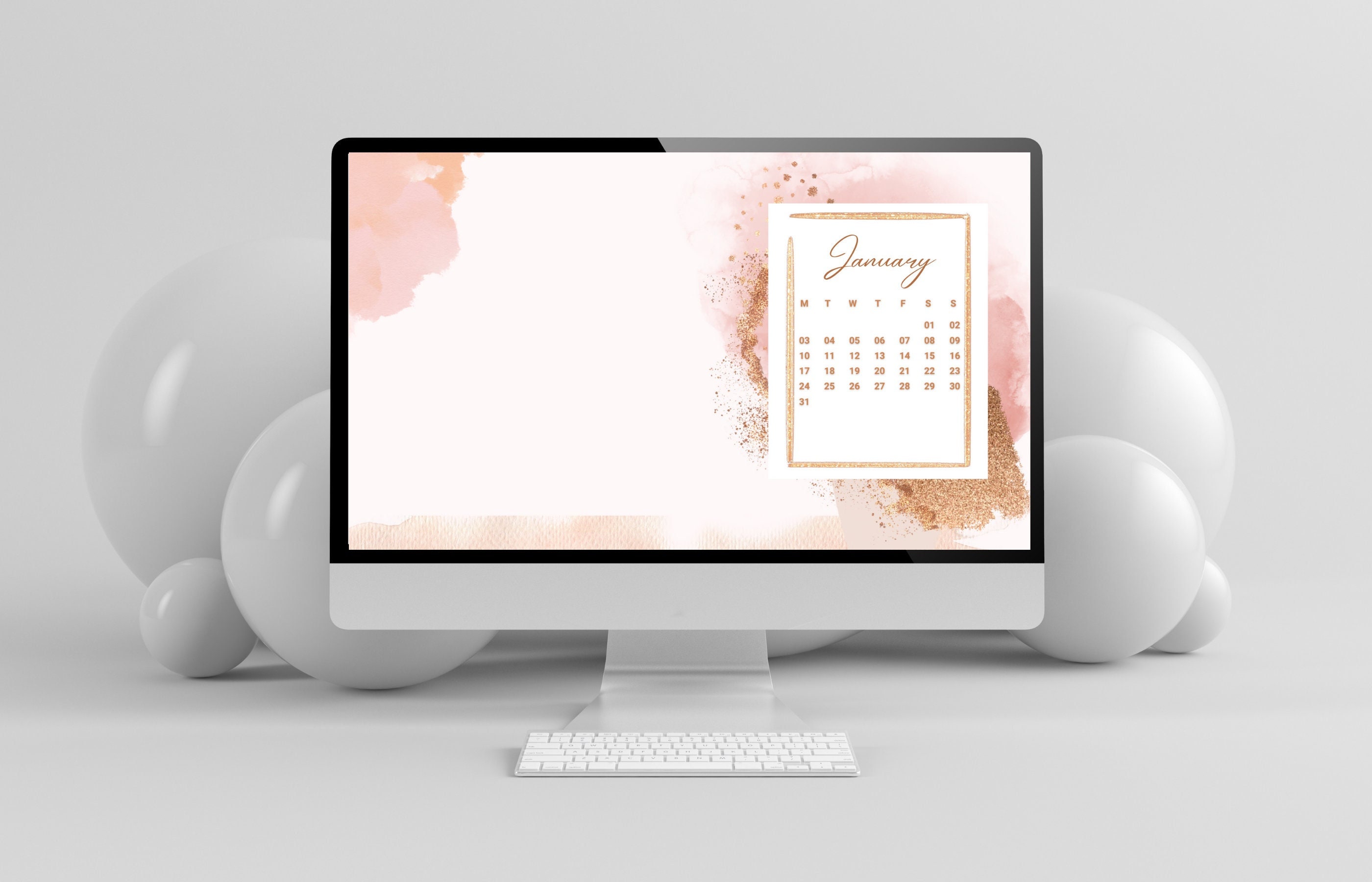 Art & Collectibles HD Digital Download iMac Desktop Organizer Computer ...