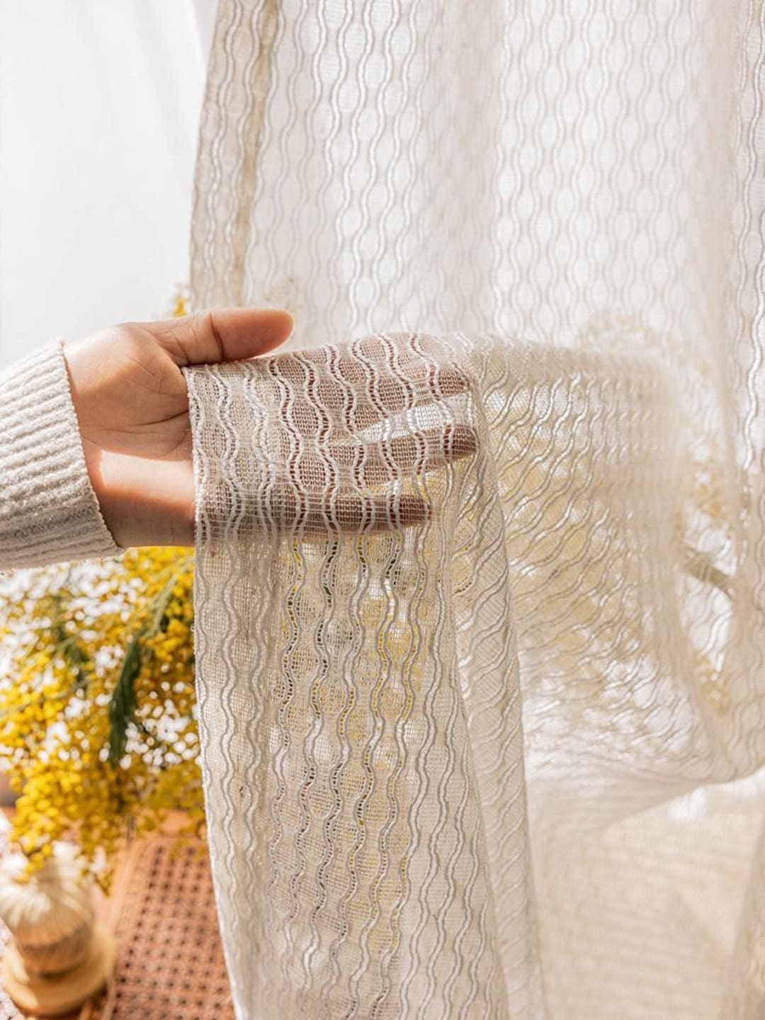 Custom Curtains 3 Colours Sheer Curtain for Bedroom Living Room - Etsy