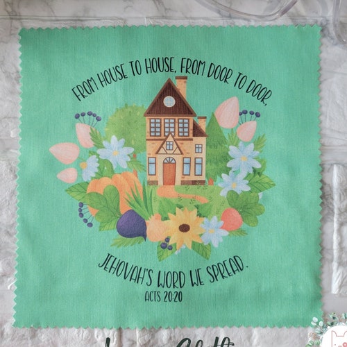 JW Lens Cloth 5 Pack Door to Door JW Ministry Gift - Etsy