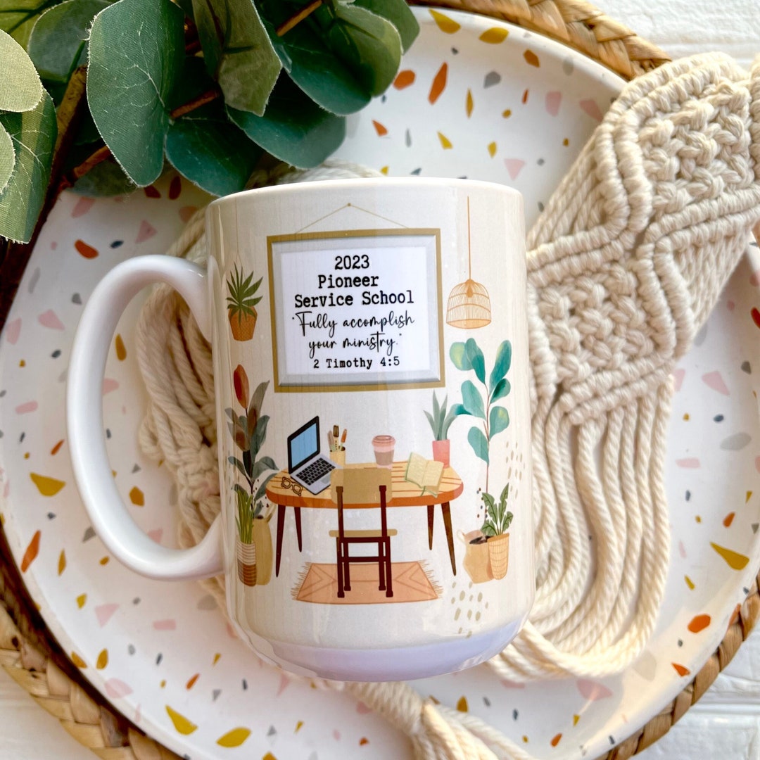 2025 Pioneer School Mug JW, Jw Pioneer School, Pioneer School Gift, Jw ...