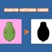 Fruits Printable Shadow Matching Cards. Montessori Toddler Activity ...