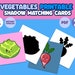 Fruits Printable Shadow Matching Cards. Montessori Toddler Activity ...
