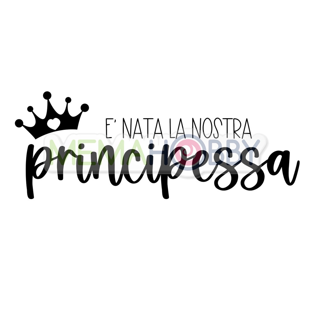 Our Princess Was Born SVG PNG, Love Your Family Svg, Our Princess Was ...