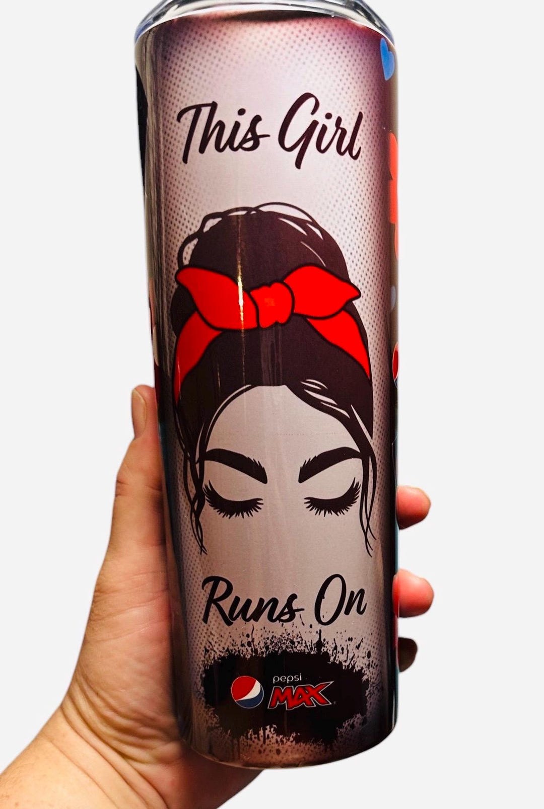 This Girl Runs on Pepsi Max Inspired 20oz Hot Cold Metal Tumbler With ...