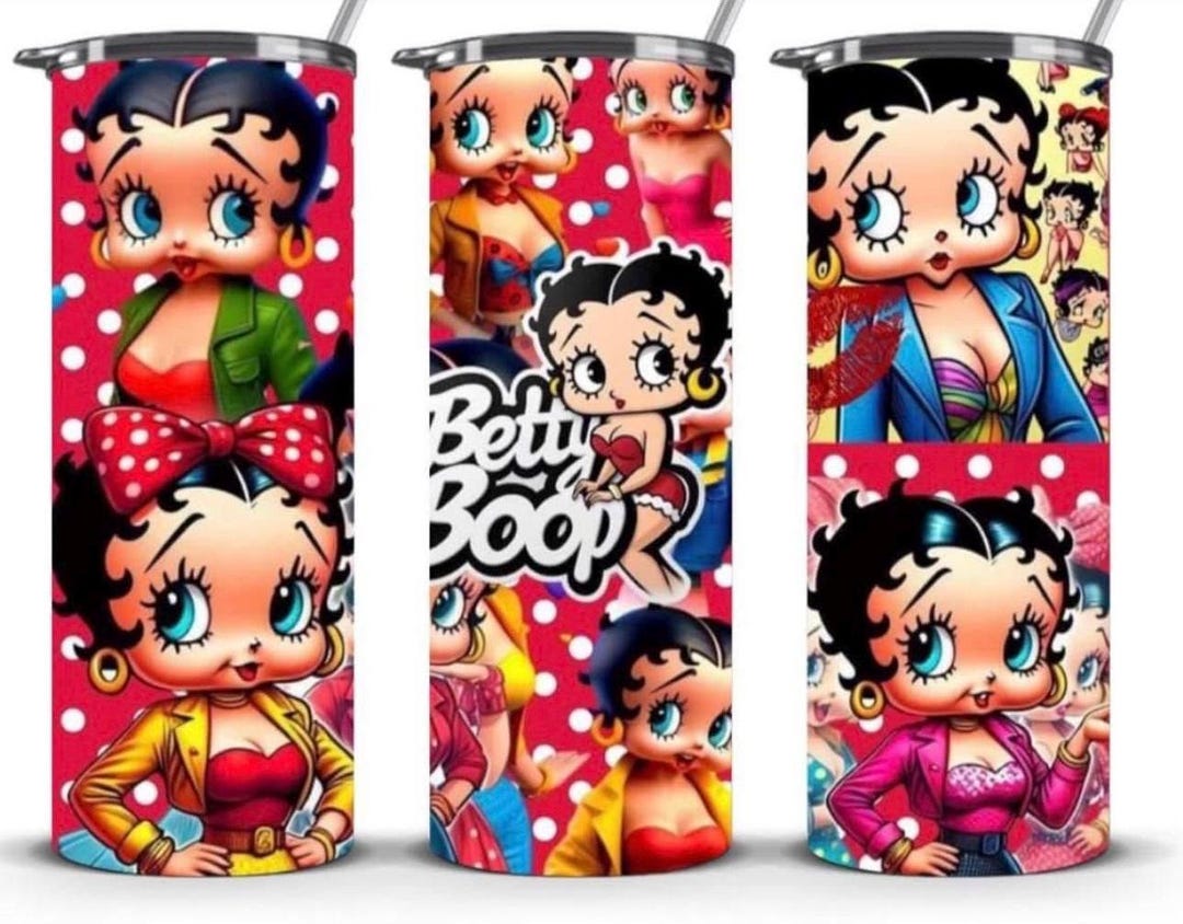 Betty Boop JPG PNG Image Downloable File 20oz Tumbler Wrap ...