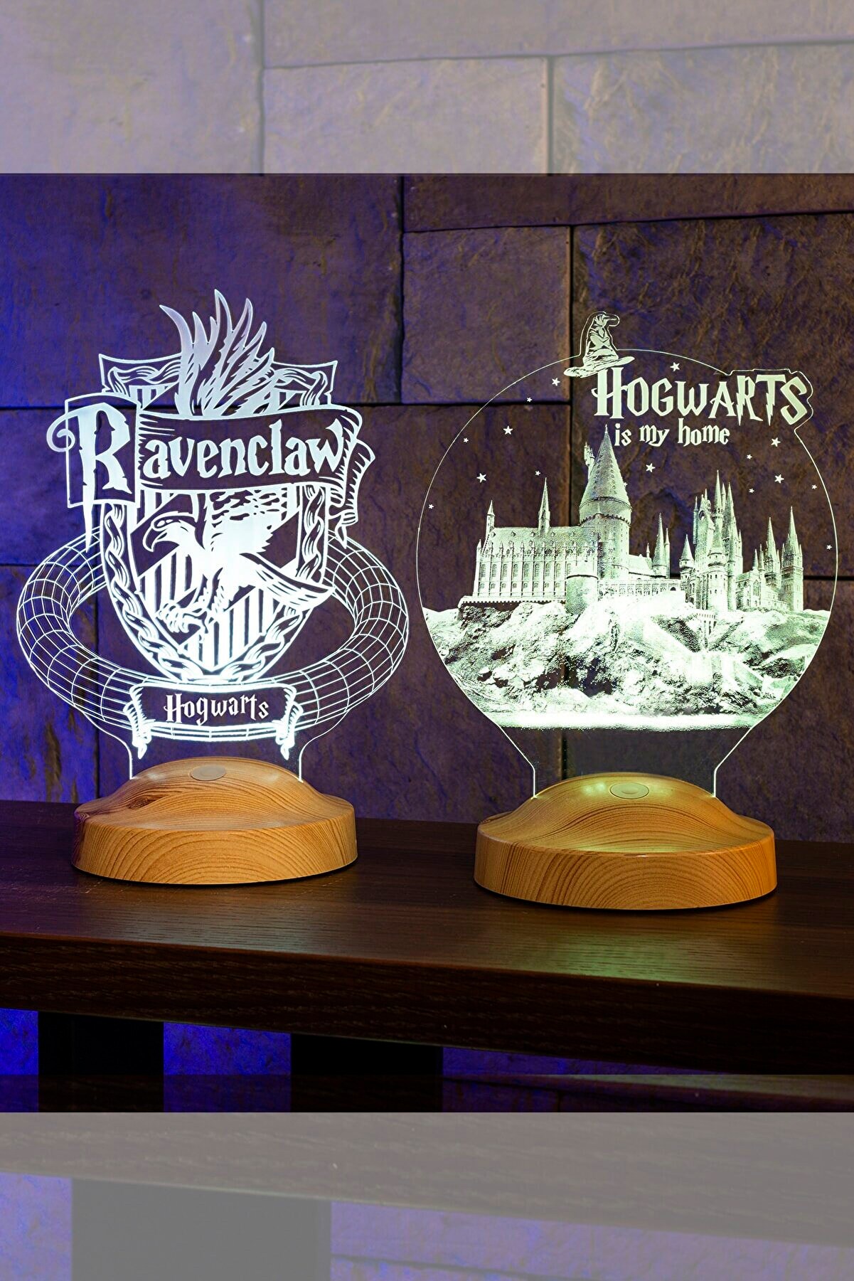 Ravenclaw Led Lamp, Ravenclaw Potter Fan Gift, Ravenclaw Design Led ...
