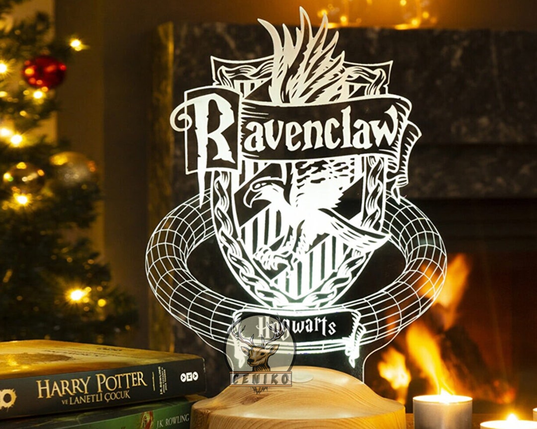 Ravenclaw Led Lamp, Ravenclaw Potter Fan Gift, Ravenclaw Design Led ...