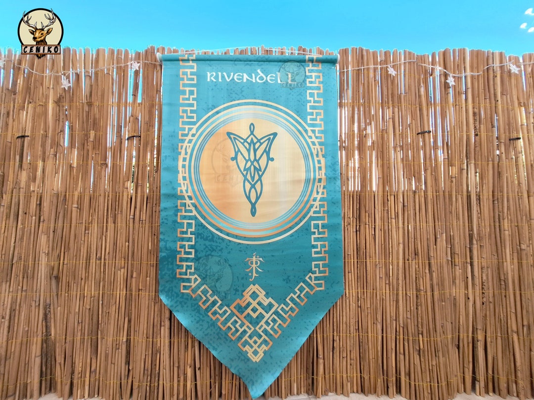 Rivendell Banner Flag, LOTR, Rivendell Pennat Flags , Rivendell LOTR ...