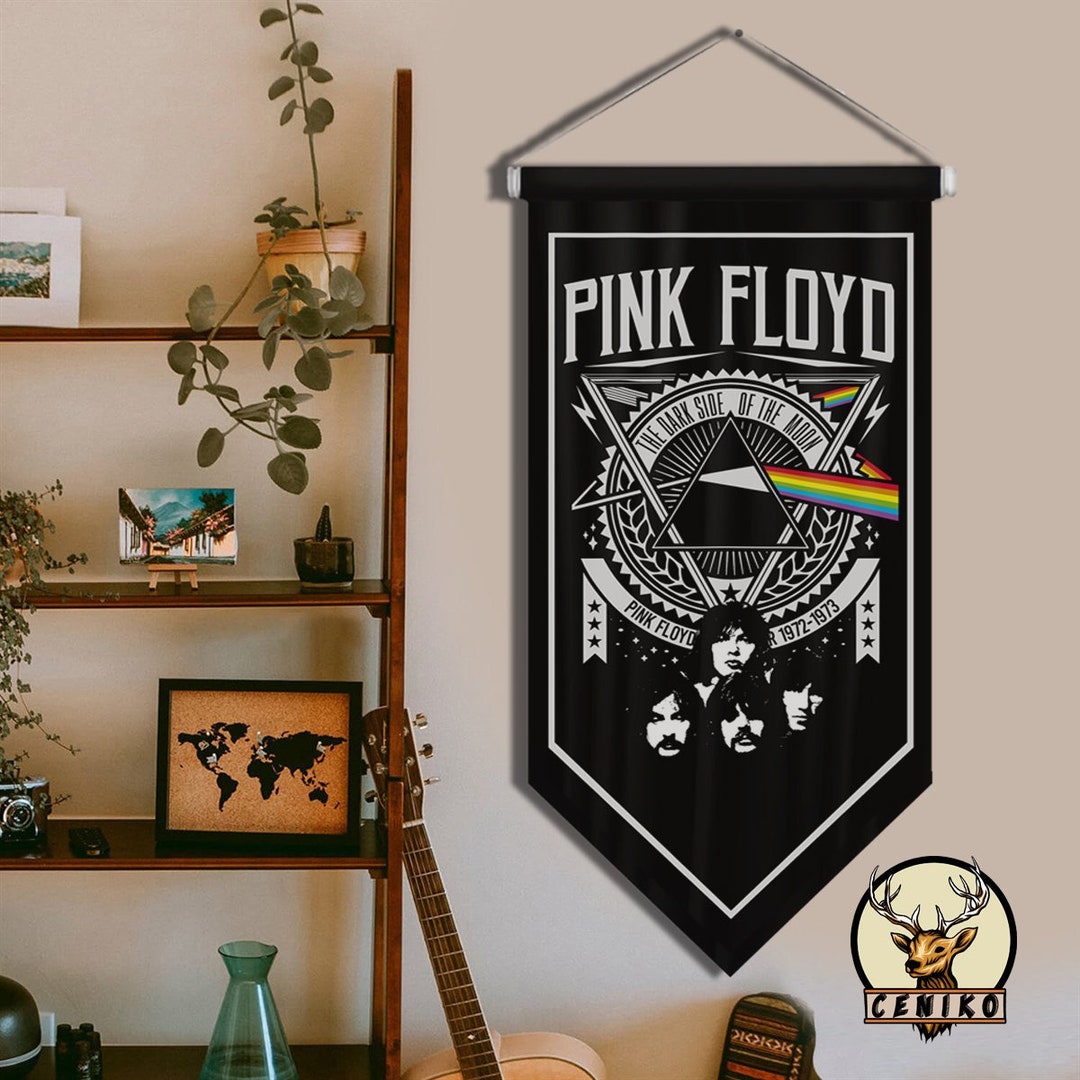 Big Size Pink Floyd Pennant Flag Wall Art,pink Floyd Music Group ...