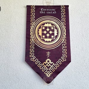 Lord of the Rings Gil Galad Banner Flag, LOTR Gil Galad Flags ...
