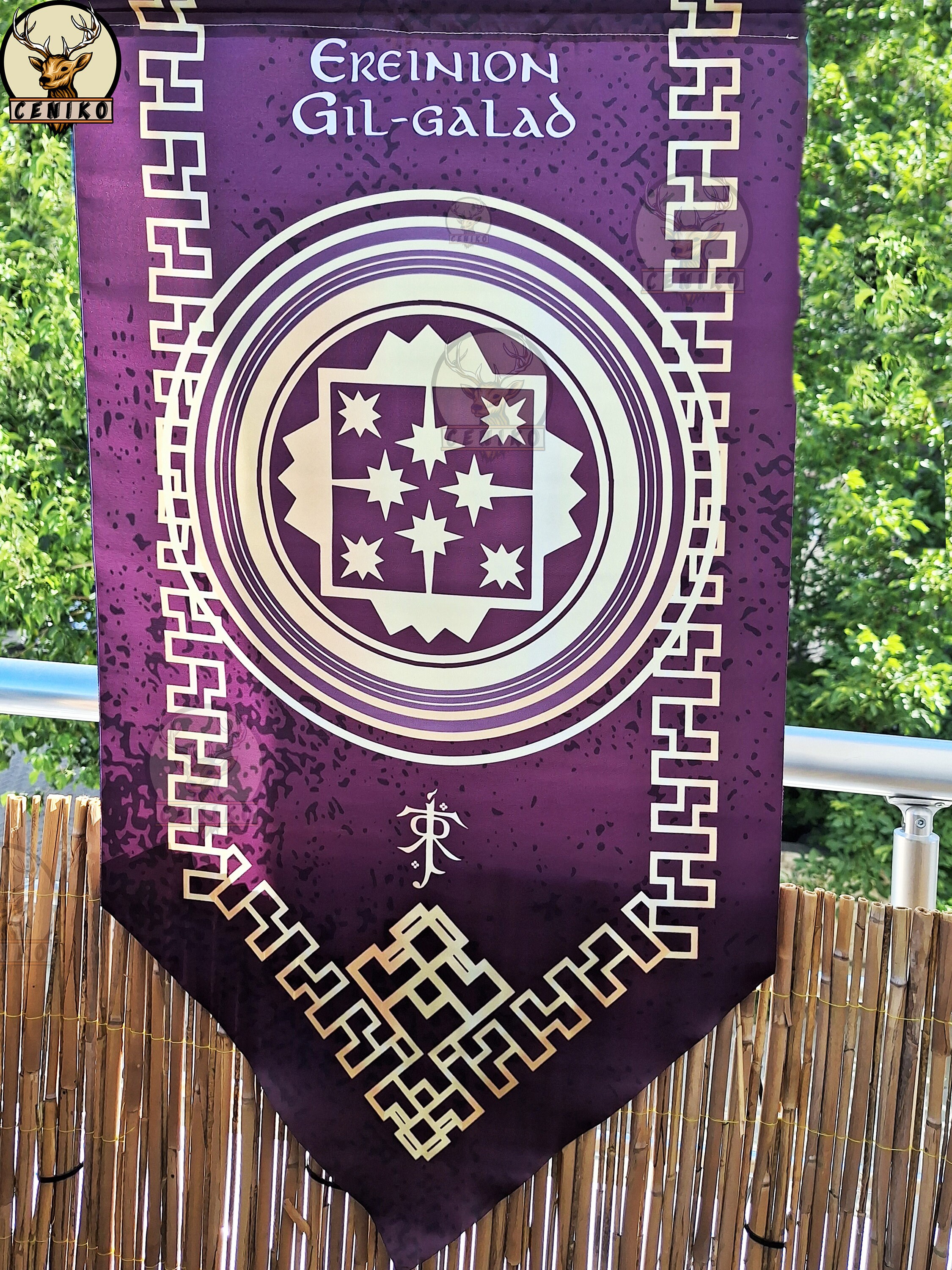 Lord of the Rings Gil Galad Banner Flag, LOTR Gil Galad Flags ...