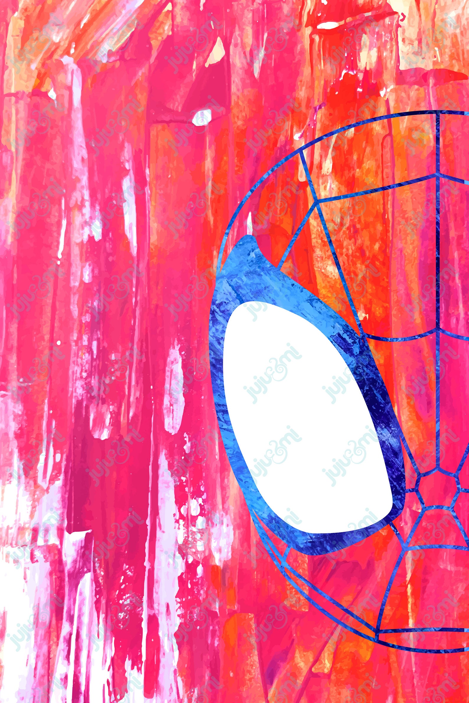 Spidey Series Artwork, Set of 3, Spider Man, Ghosty Gwen, Spin Miles ...