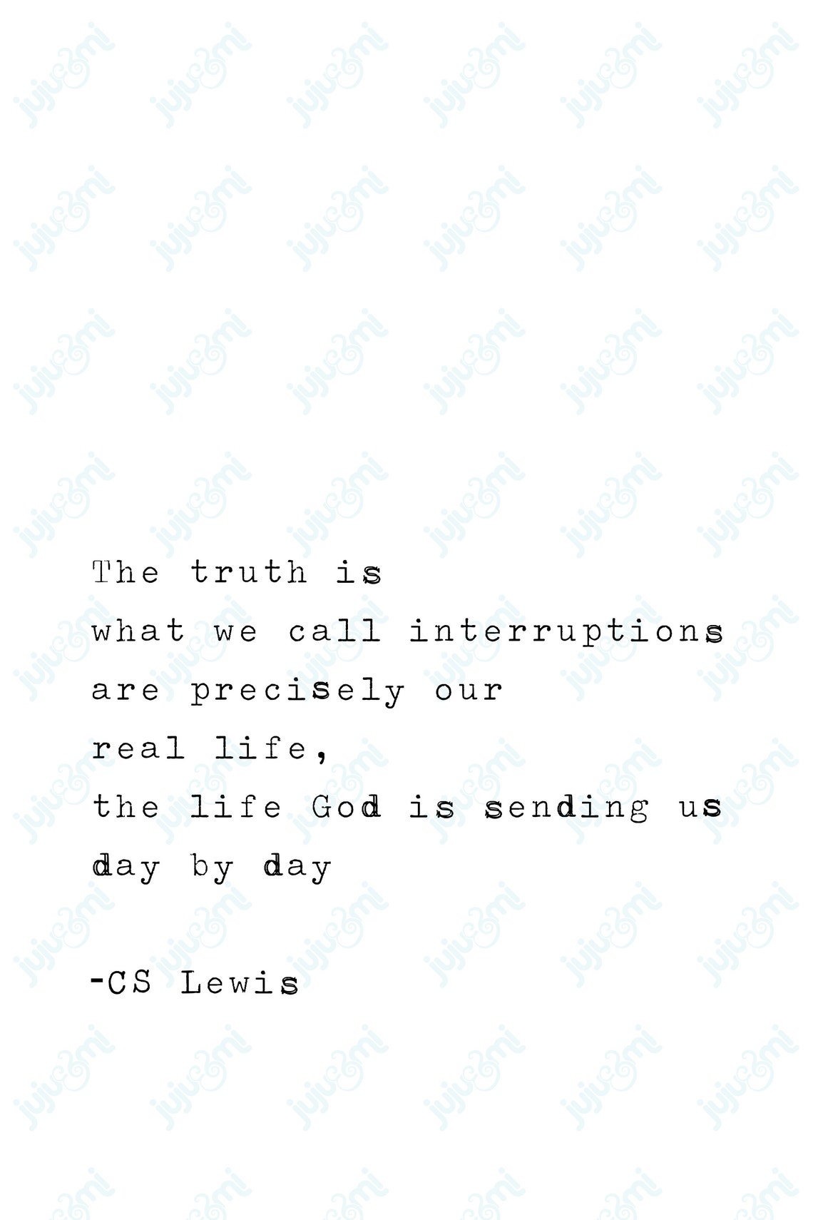 CS Lewis Quote Print, Instant Download, Printable Wall Decor Artwork - Etsy
