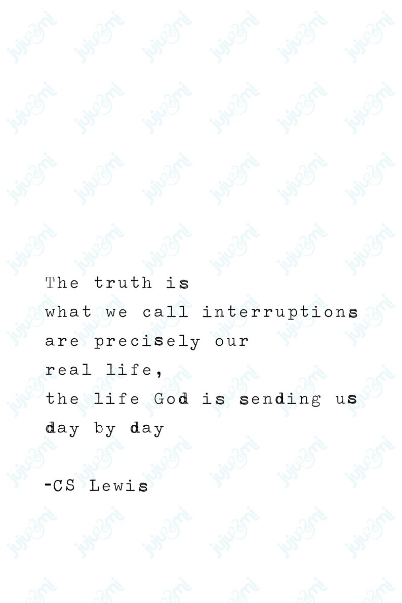 CS Lewis Quote Print, Instant Download, Printable Wall Decor Artwork - Etsy