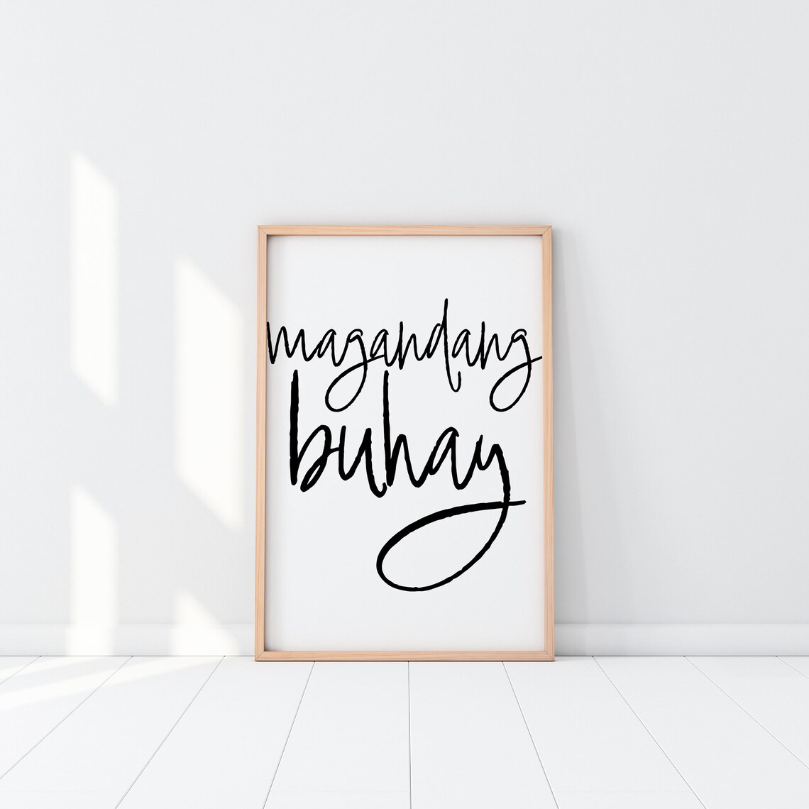 Magandang Buhay Wall Art, Tagalog - Etsy