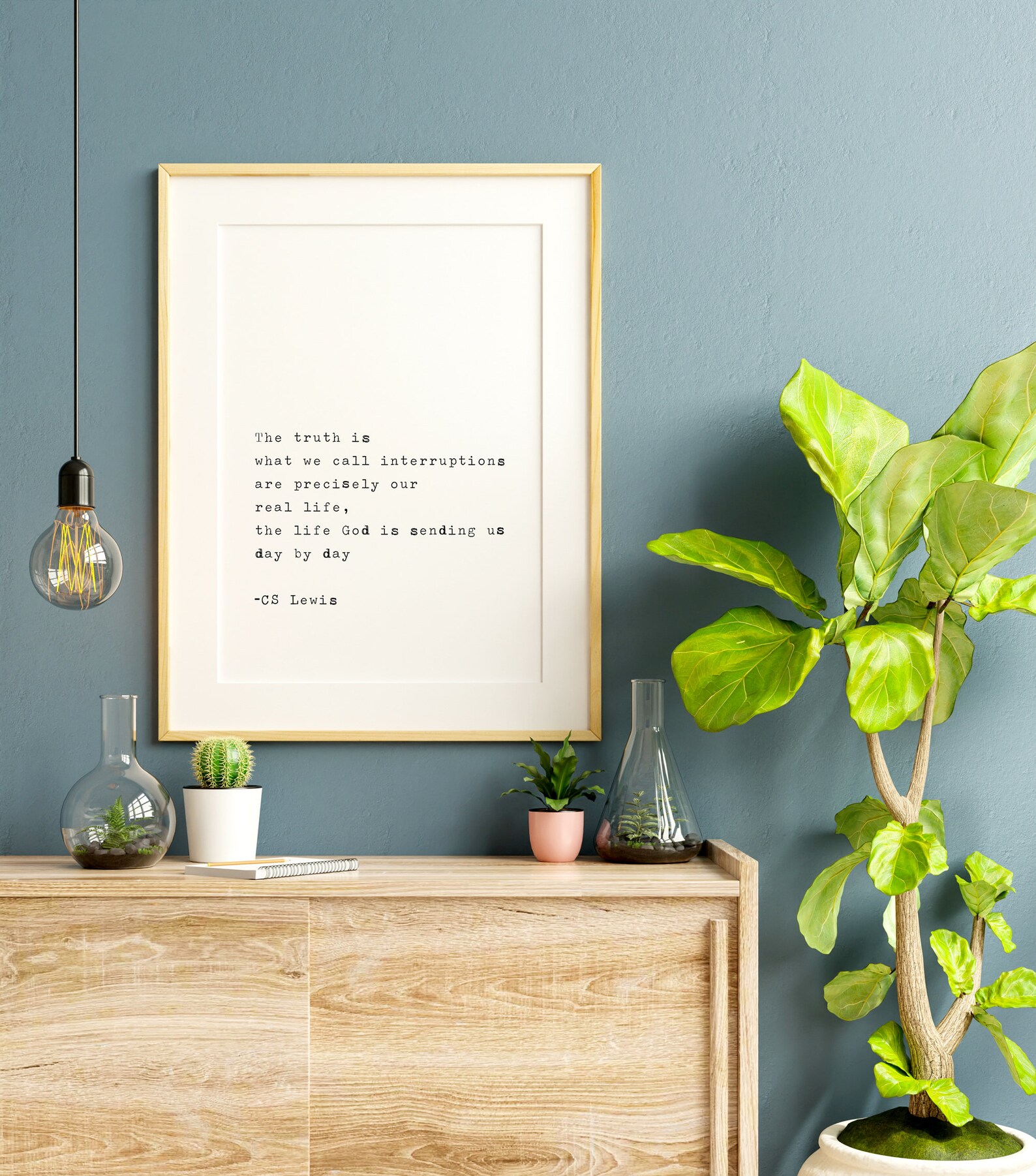 CS Lewis Quote Print, Instant Download, Printable Wall Decor Artwork - Etsy