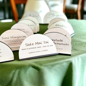 Buffet Food Labels, Food Label, Dome Acrylic Labels, Party Decor, Event ...