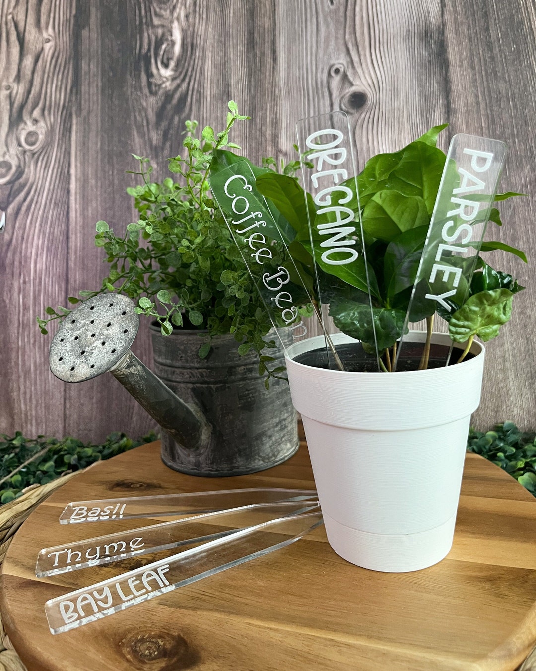 Garden Stakes, Herb Labels, Plant Labels, Planter Markers, Vegetable ...