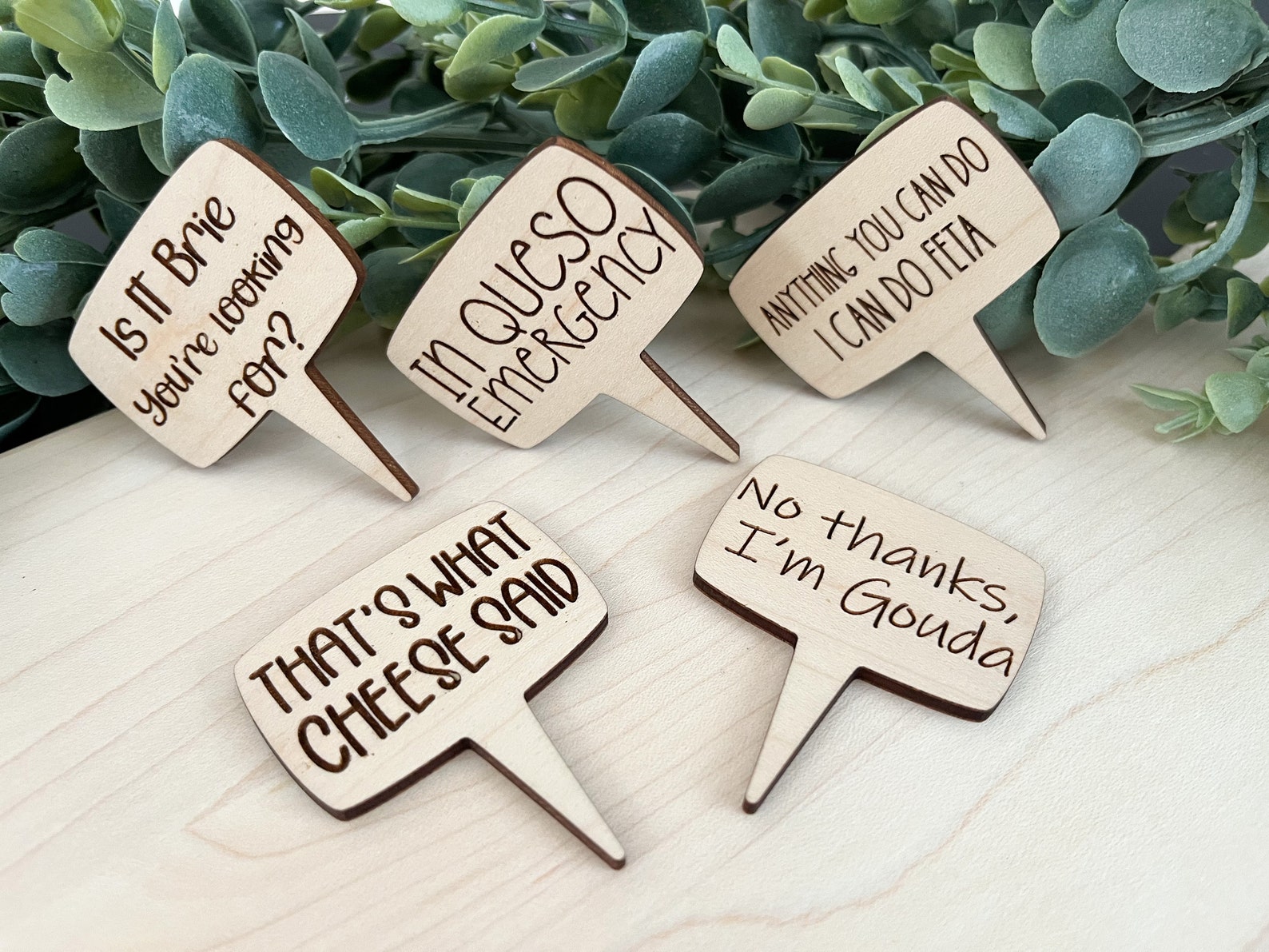Cheese Picks Charcuterie Picks Cheese Labels Cheese - Etsy