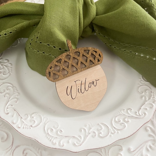 Place Card Cookies - Etsy