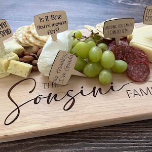 Cheese Picks Charcuterie Picks Cheese Labels Cheese Markers Hostess ...