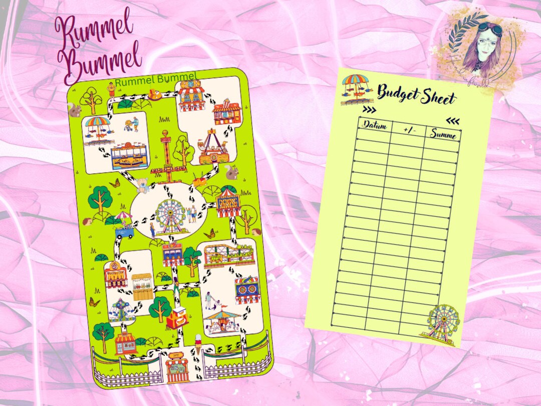 Bustle Bustle Saving Game / Envelope Method/ A6 - Etsy