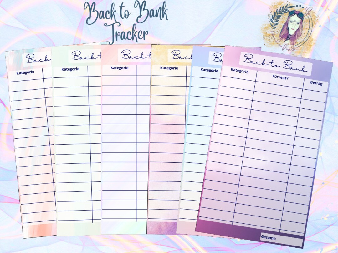 Back to Bank Tracker A6/ Envelope Method - Etsy