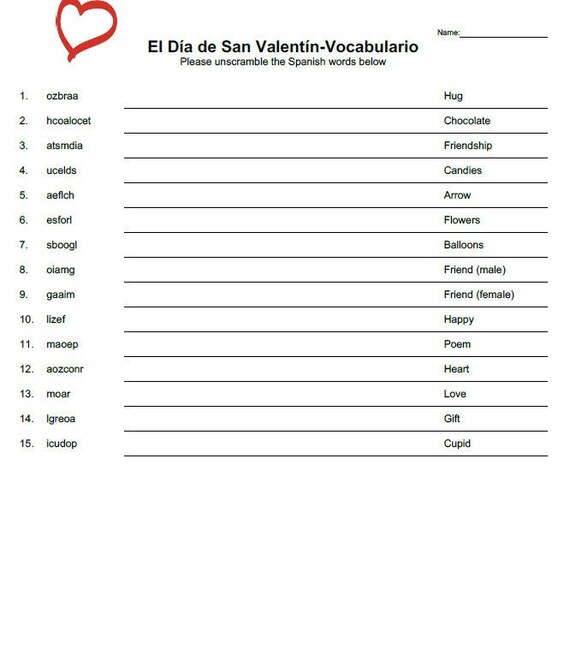 Spanish Word Scrambler | Reviewmotors.co