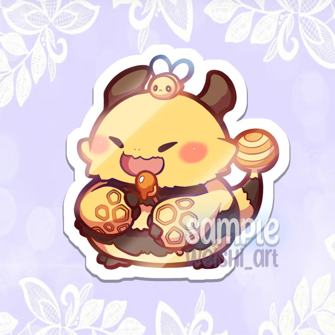 Honeybuzz Choncc Kiss-cut Vinyl Decals - Etsy