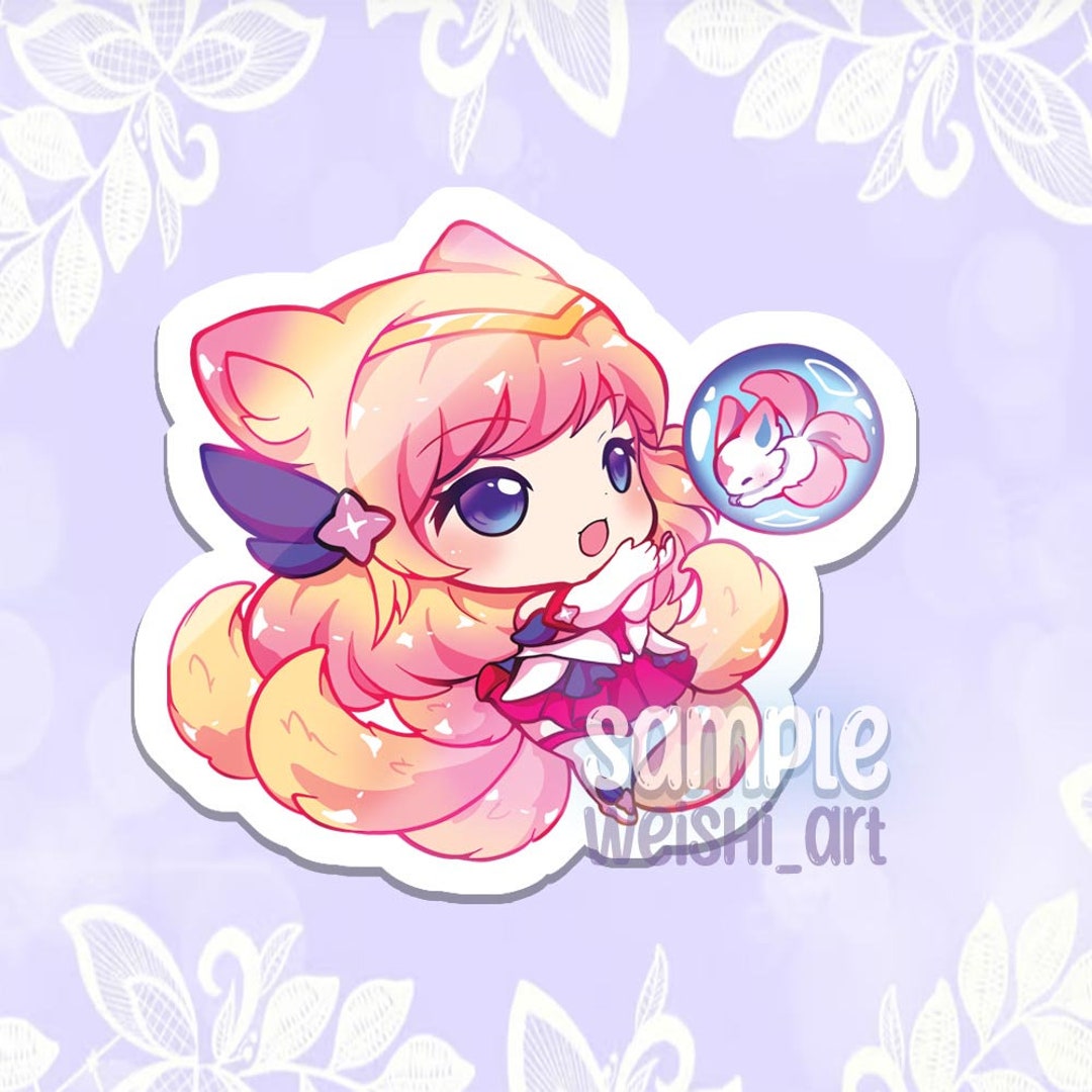 Starguardian Ahri Kiss-cut Vinyl Decals - Etsy Australia