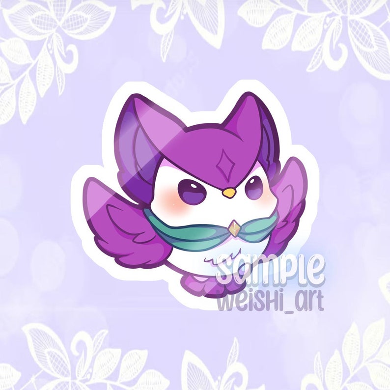 Saki Kiss-cut Vinyl Decals - Etsy