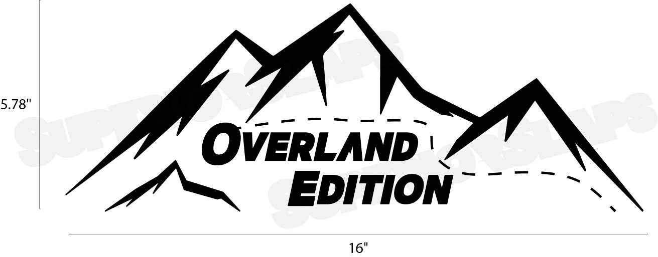 Overland Edition Decal - Etsy