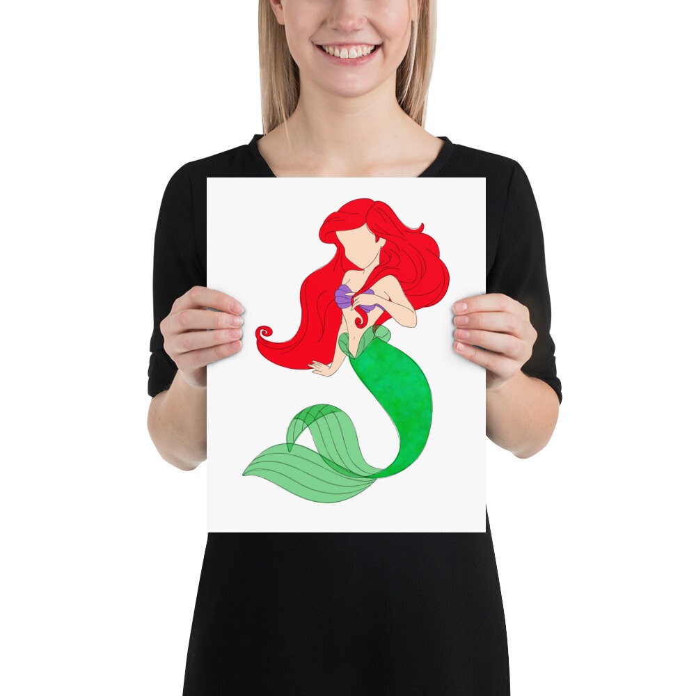 Little Mermaid Poster Multiple Sizes - Etsy