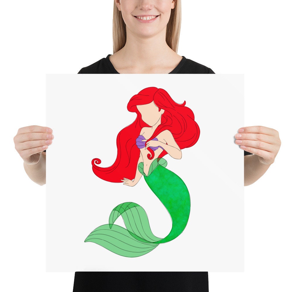Little Mermaid Poster Multiple Sizes - Etsy