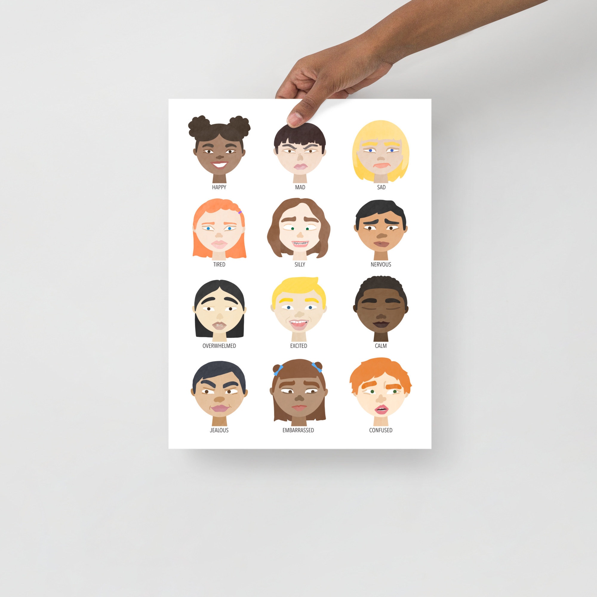 Emotions Poster Print - Etsy