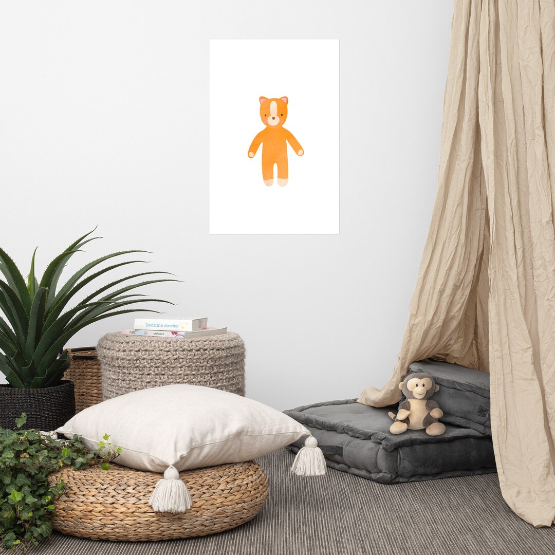Kitty Poster - Etsy