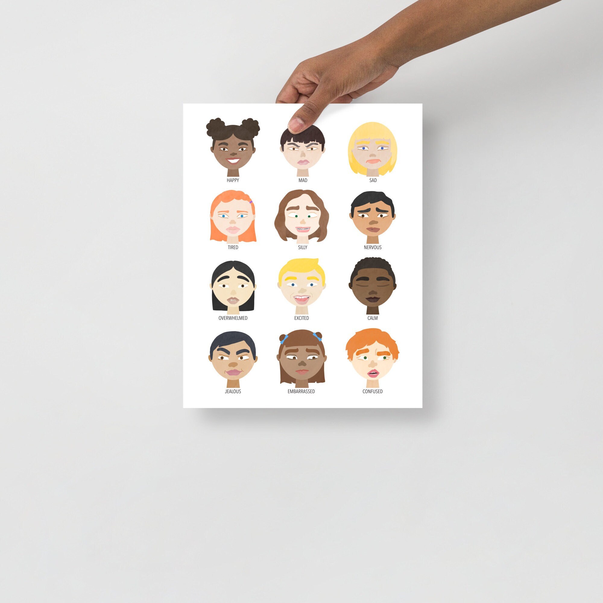 Emotions Poster Print - Etsy