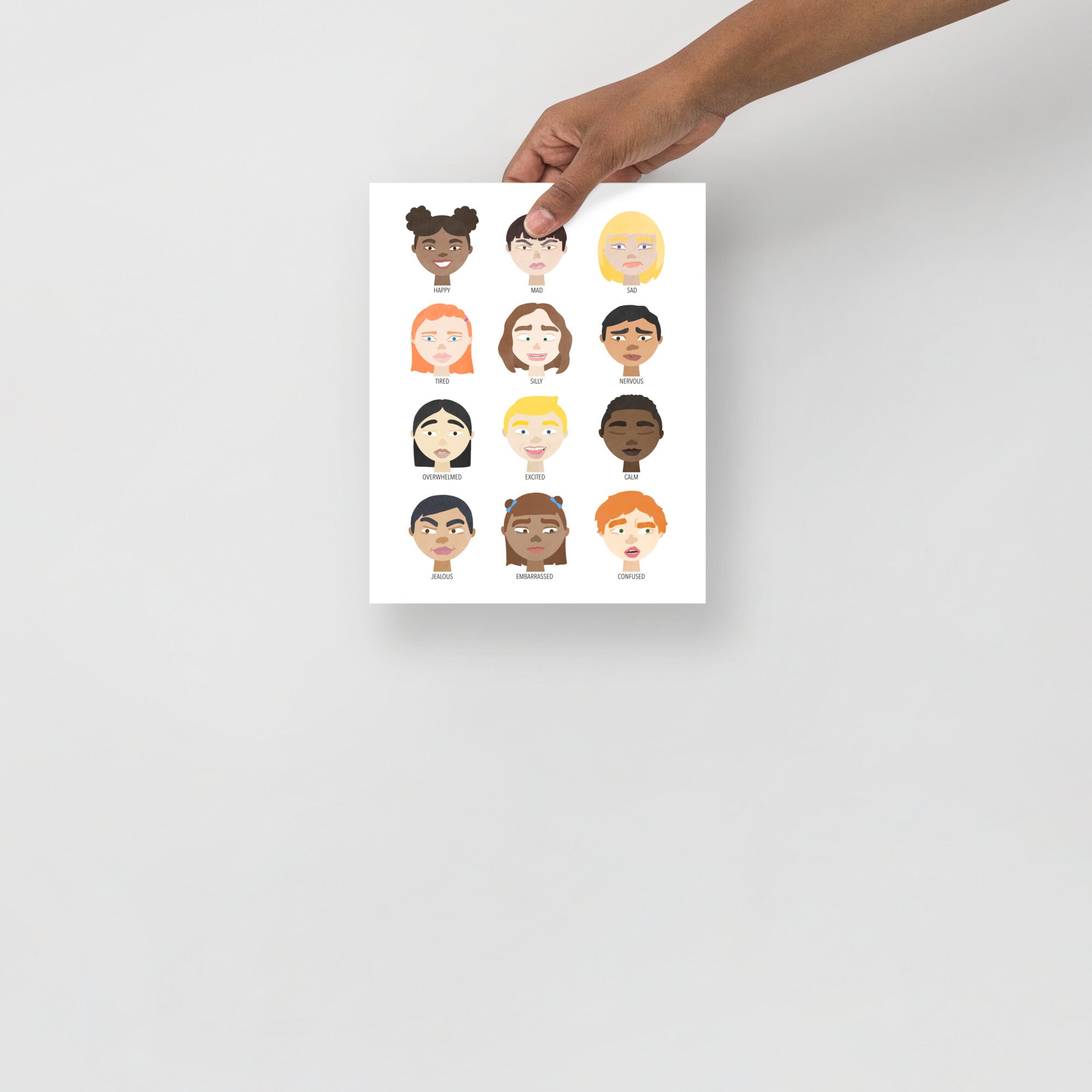 Emotions Poster Print - Etsy