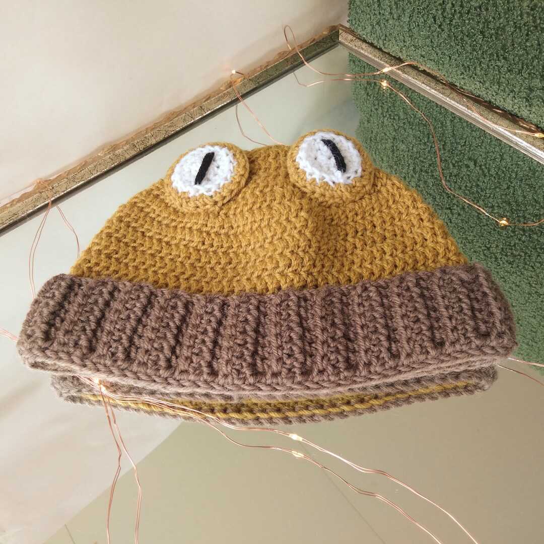 Crochet Toad Beanie Finished Product - Etsy